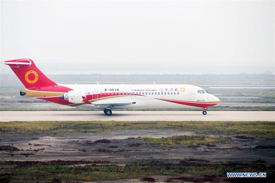 China's regional jetliner in mass production - China Plus