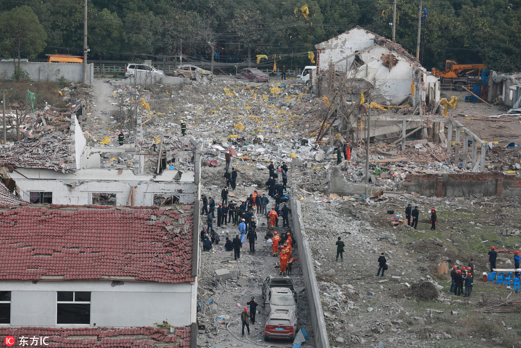 Deadly China explosion caused by disposal of explosives: official ...