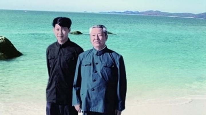 Xi Jinping and his father - China Plus