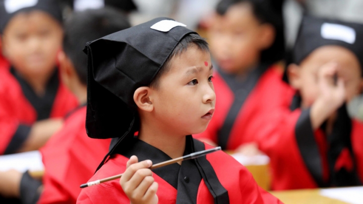 The first class of new semester - China Plus