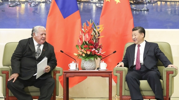 Chinese president pledges support for Samoa's economic development ...