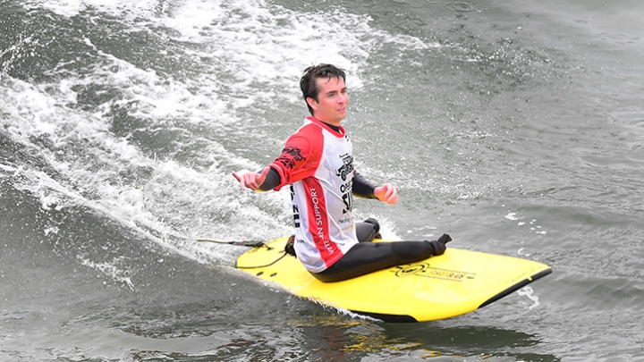 U.S. military veterans surf in Huntington Beach, experiencing healing ...