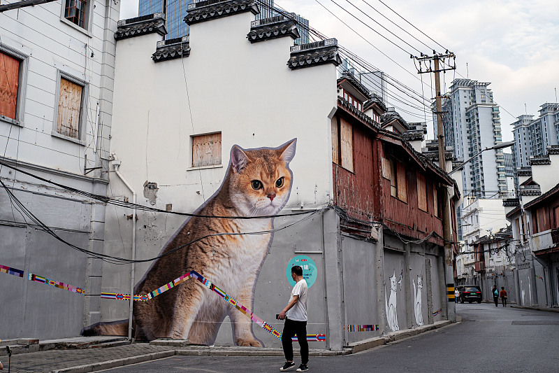 Shanghai: meow~ “Cat Street sul Bund” illumina la BFC Bund Art Season
